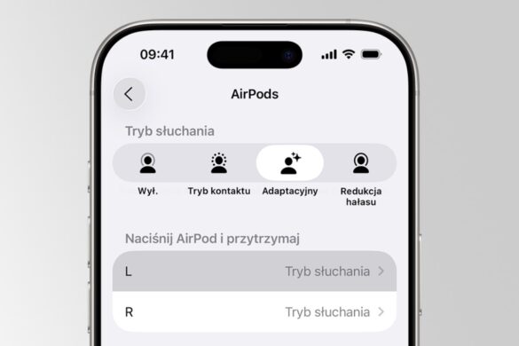 Apple wprowadzi do AirPodsów niestandardowy korektor dźwięku